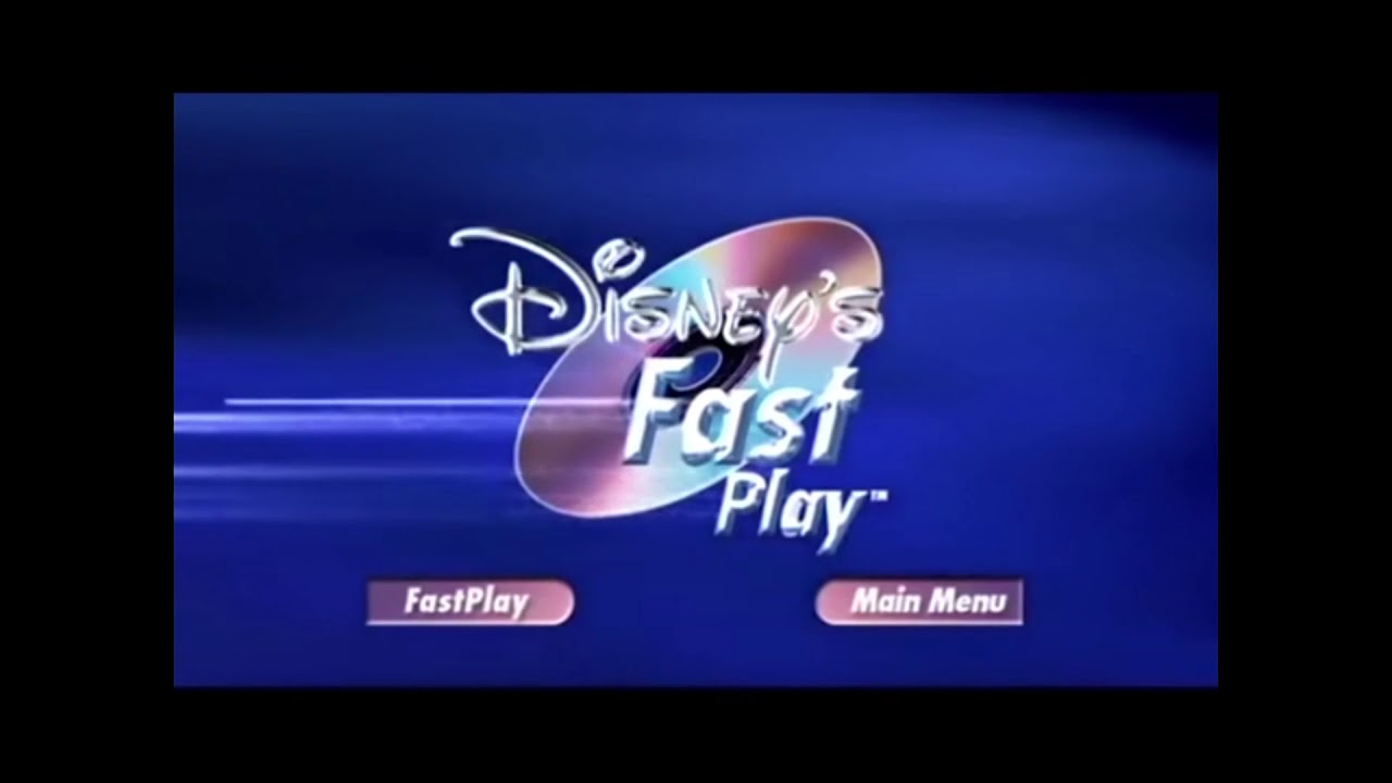 this DVD is my childhood - Disney DVD Fast Play - YouTube