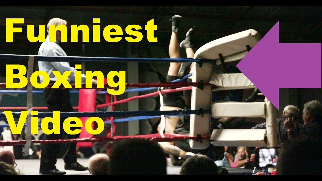 Funniest boxing bout !! "WTF? I had him on the ropes Bro!!" - YouTube