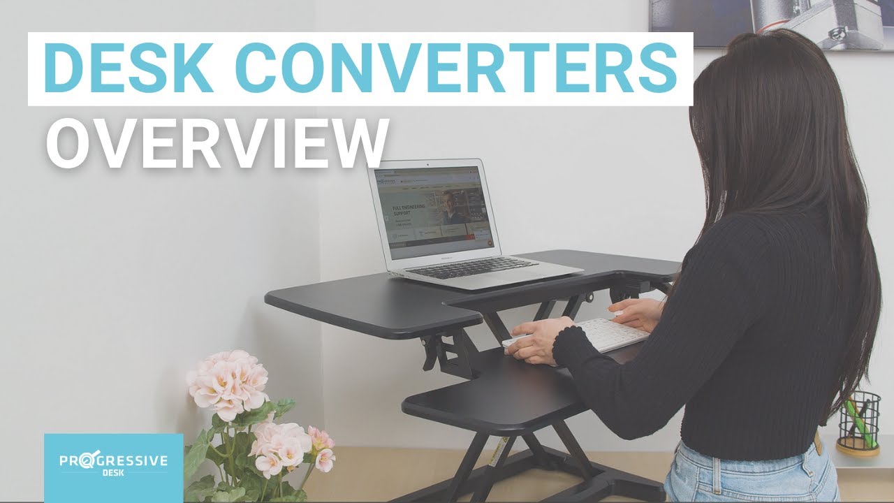 Standing Desk Converter Overview | Progressive Desk - YouTube