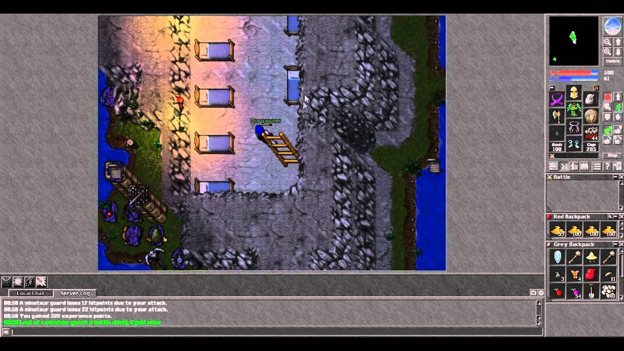 Task de Minotaur - Tibia #2 - YouTube