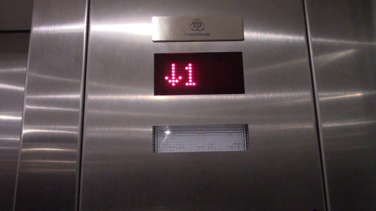 ThyssenKrupp Endura Hydraulic Elevator at Life Time Studio, The Shops ...