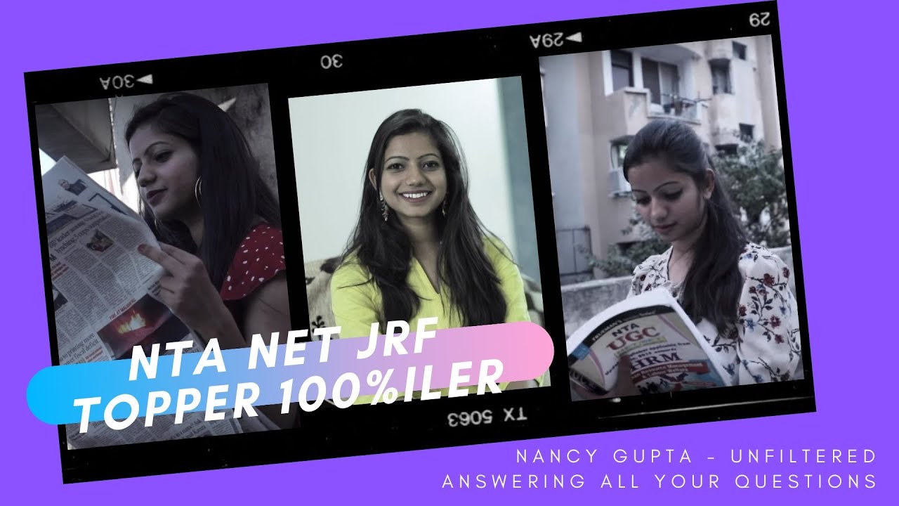 Nancy Gupta | 100 Percentiler NTA-UGC NET Labour Welfare (HRM) - YouTube