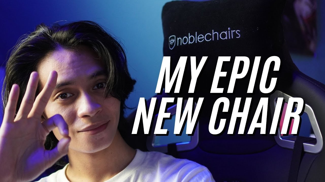 Epic Gaming Chair is EPIC! NobleChairs Epic Black Edition - YouTube