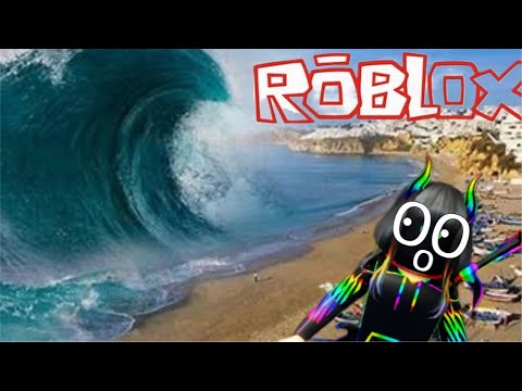ROBLOX SURVIVE THE WAVE - YouTube