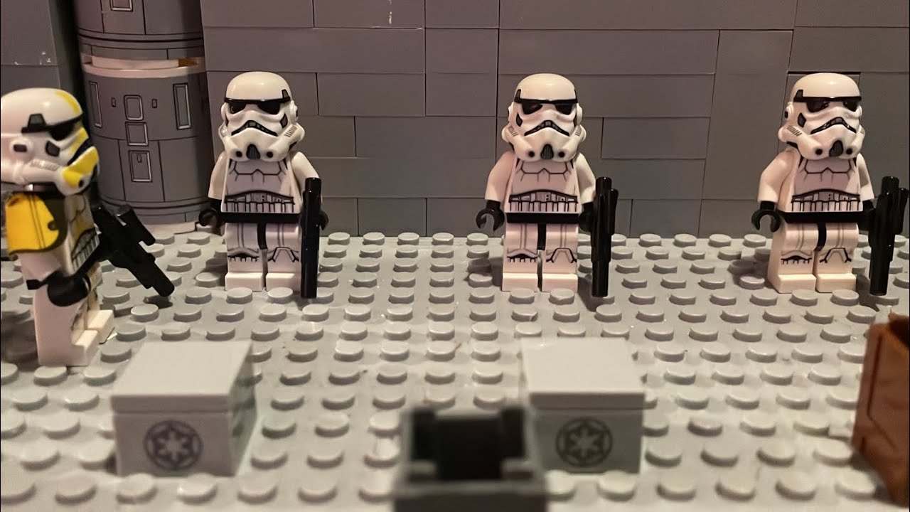 Lego Star Wars Imperial outpost(Stop Motion) - YouTube