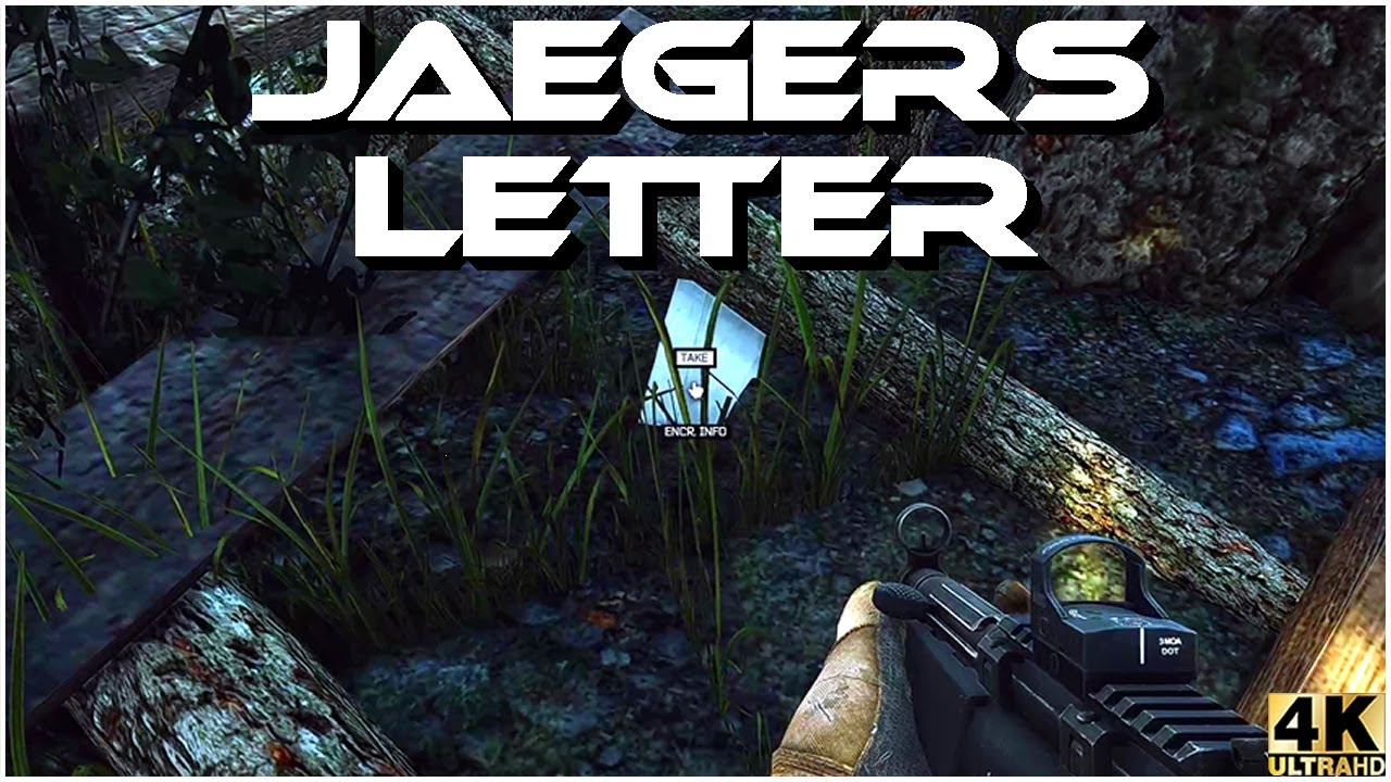 Escape from Tarkov - Jaegers Letter - YouTube