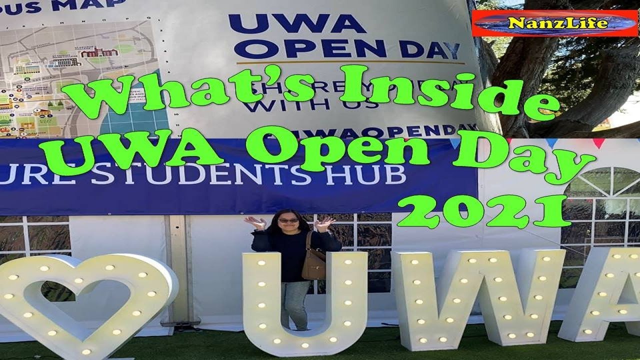 What’s Inside UWA // Open Day 2021 - YouTube