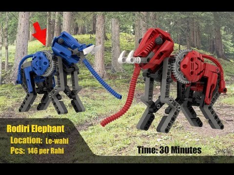 Rodiri Elephant Rahi moc Review - YouTube