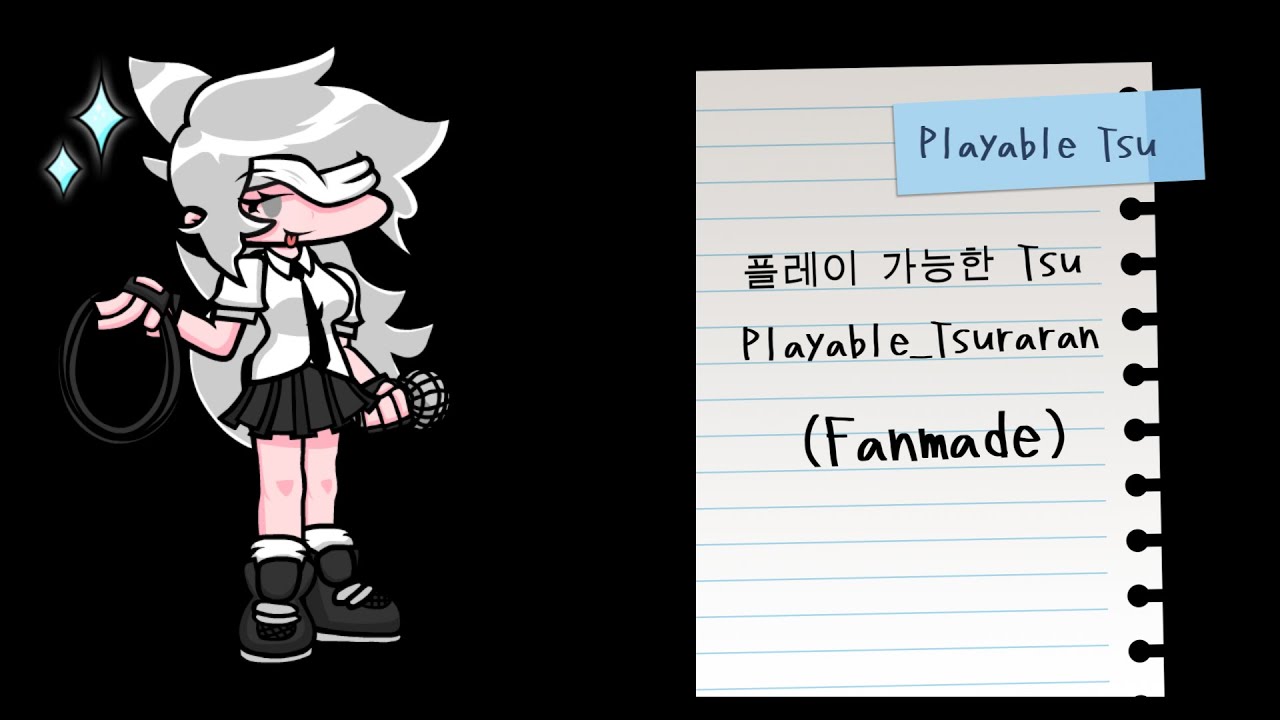 프나펑: "Tsuraran"......형이 왜 거기서 나오나요.....? (FNF: Playable_Tsuraran ...