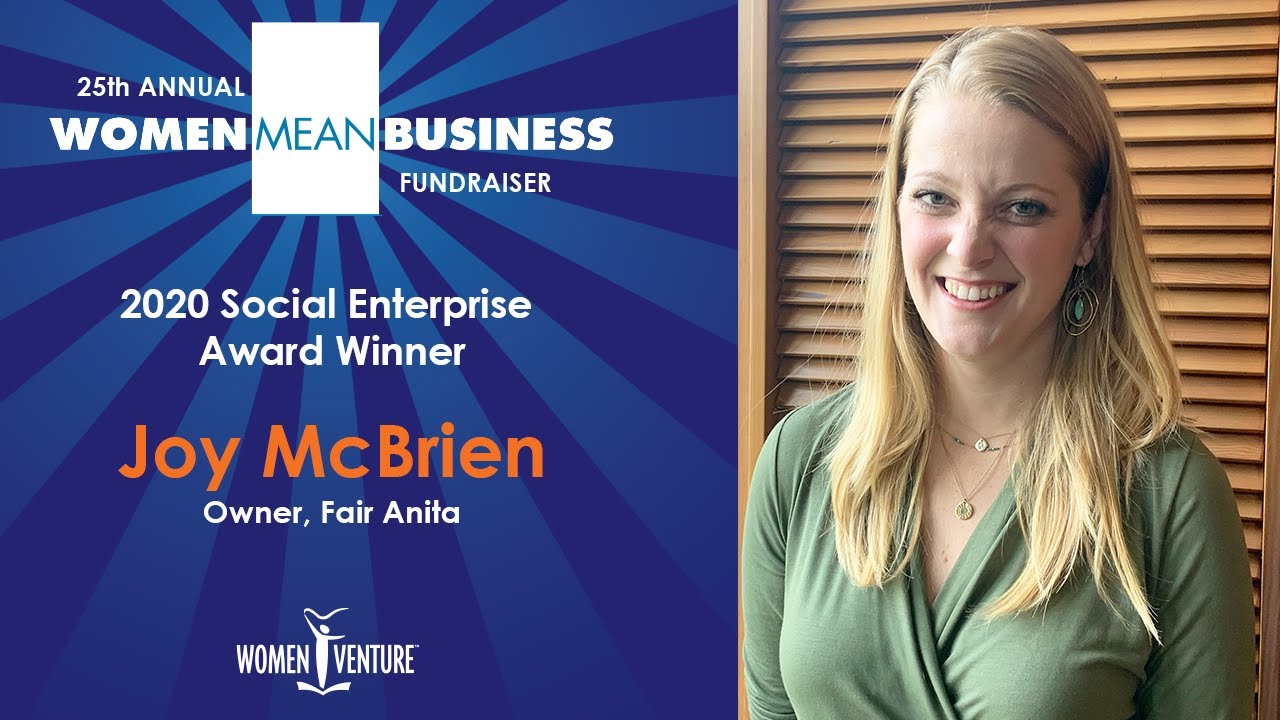 Joy McBrien - Social Enterprise Award Winner - YouTube