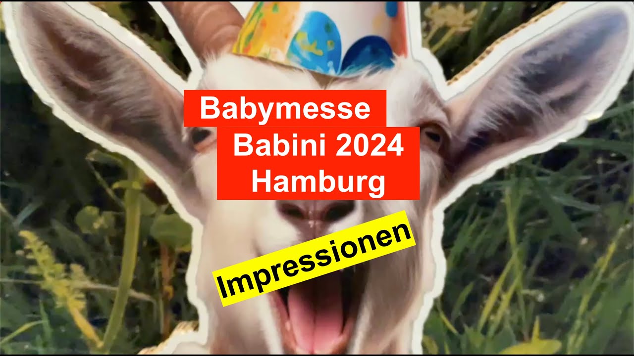 Babymesse Babini 2024 Hamburg Impressionen | fairwindel.de - YouTube