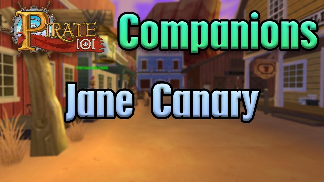 Promoting Jane Canary in Pirate101! - YouTube