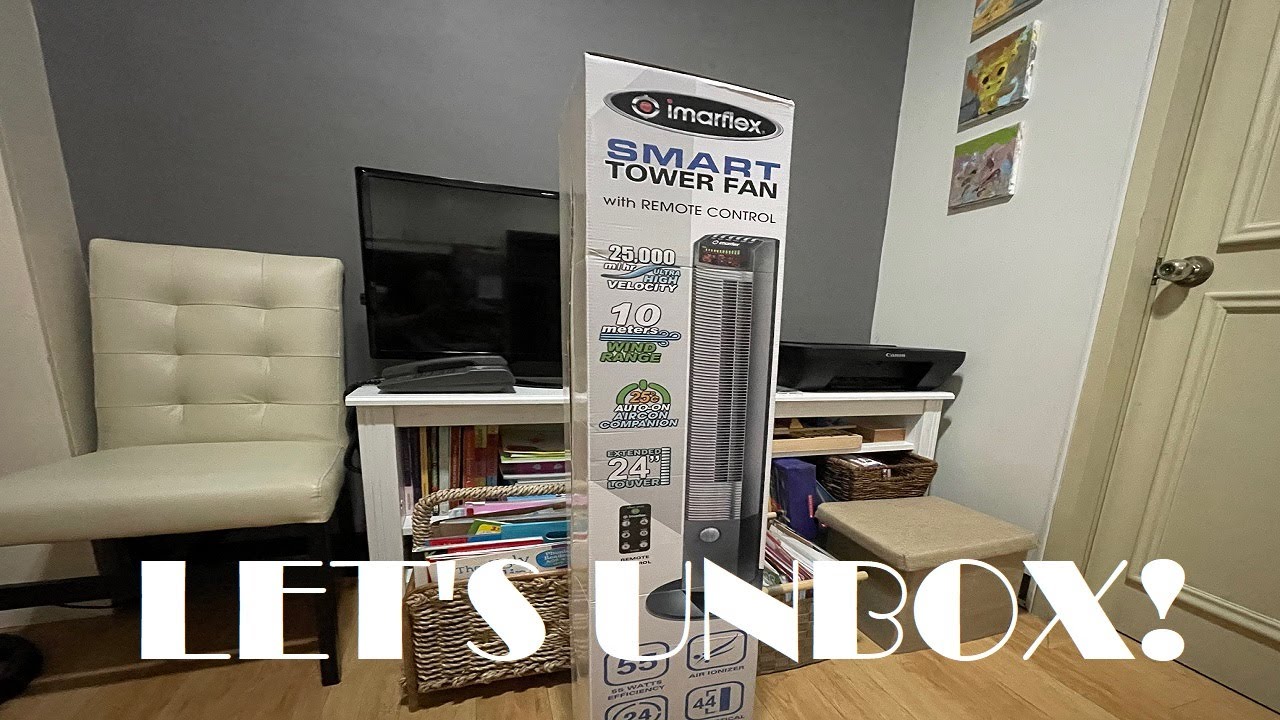 Let's Unbox! | IMARFLEX Smart Tower Fan - YouTube