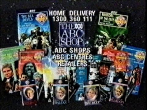 ABC Shop: Doctor Who Video & Audio advert (1996, Australia)