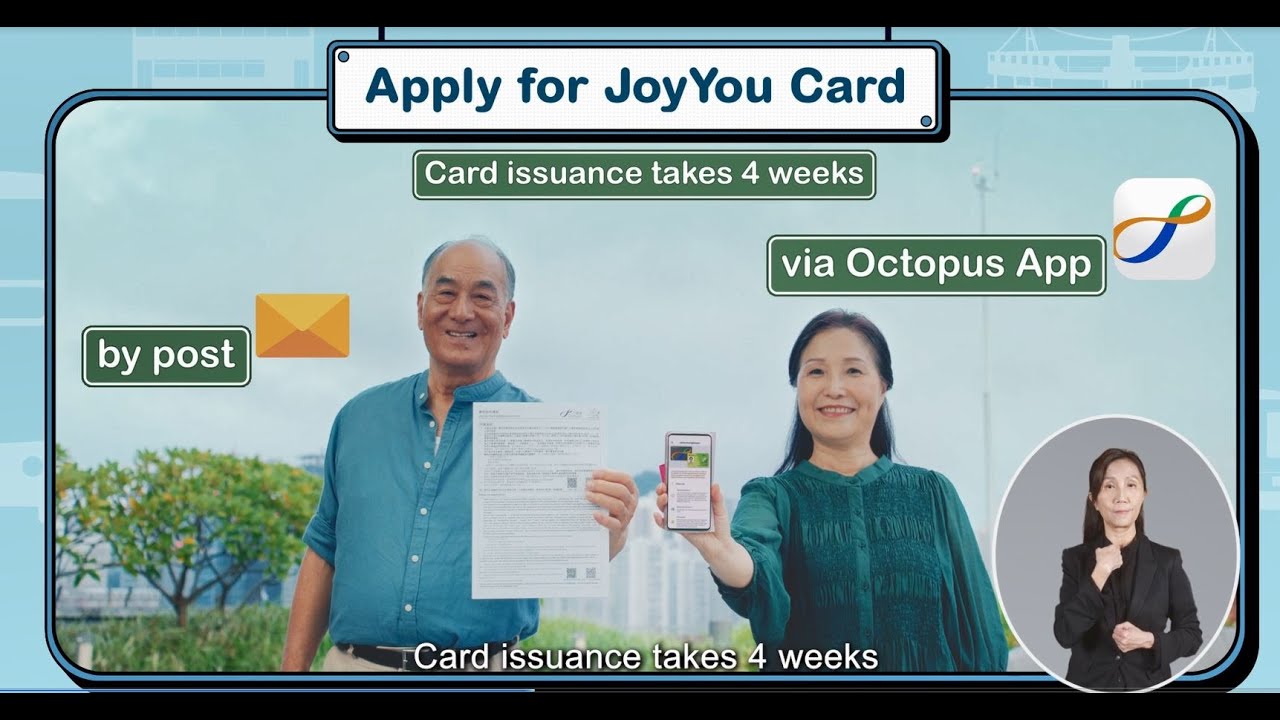 Hong Kong residents aged 60 or above must use JoyYou Card to enjoy $2 ...