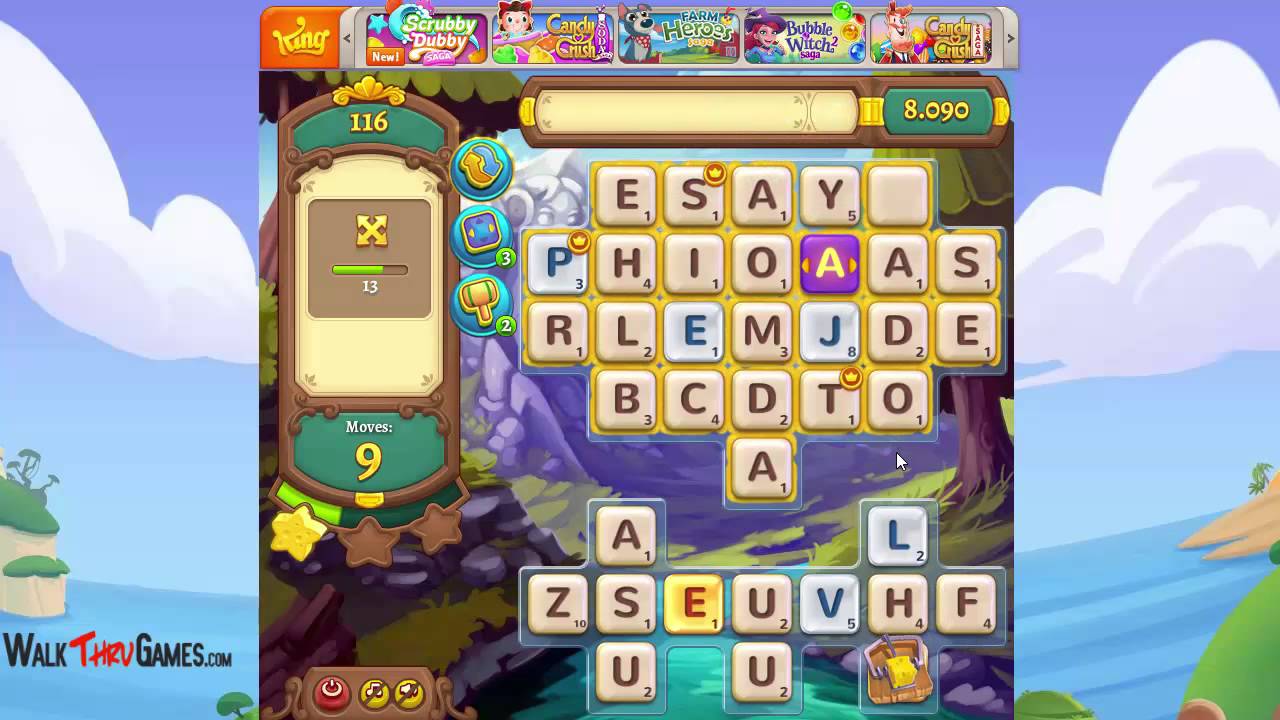AlphaBetty Saga Level 116 - YouTube