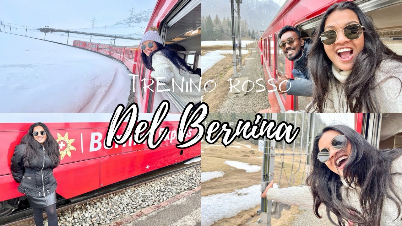 The Bernina express| world’s most beautiful train ride | Italy,Tirano ...