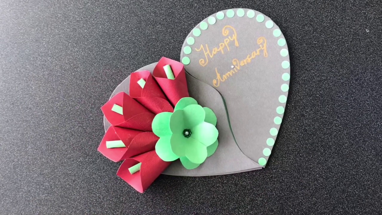 Origami DIY Card - YouTube