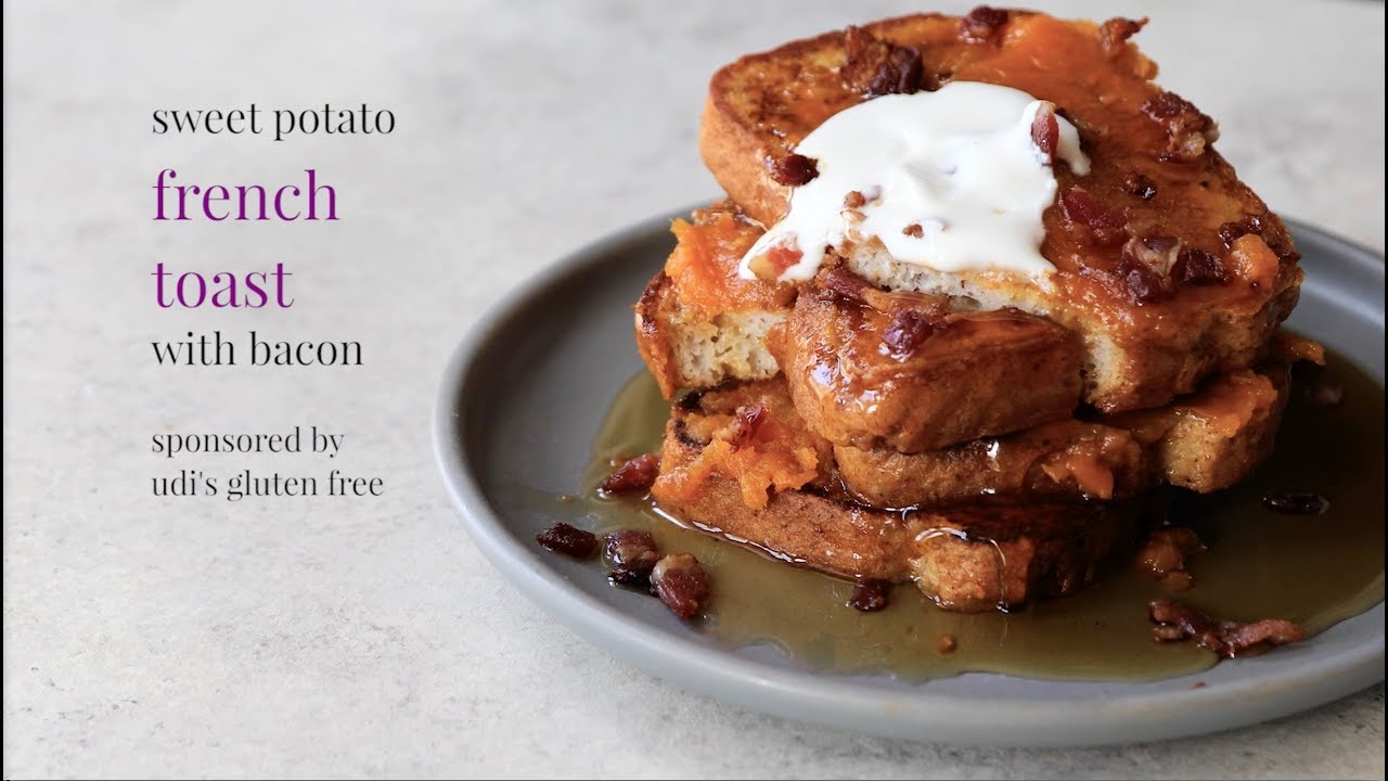 How to Make Sweet Potato French Toast with Bacon - YouTube