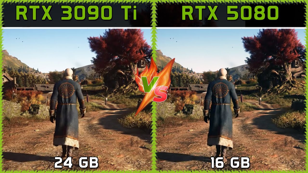 GeForce RTX 3090 Ti vs GeForce RTX 5080 - YouTube