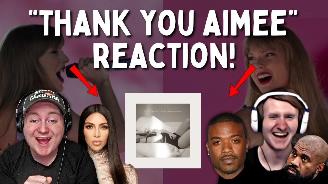 Taylor Swift - "thanK you aIMee" REACTION!!! - YouTube