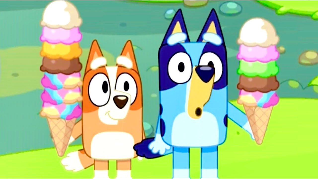 Bluey Let's Play 🐶 School Garden - Bluey & Bingo's Fun Playtime | Fun ...