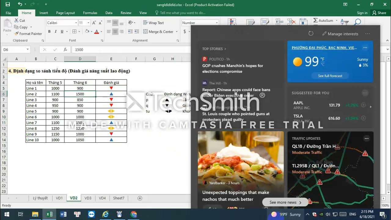 conditional formating - YouTube