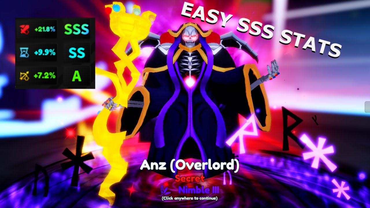 Anime Adventures how to get SSS traits - YouTube