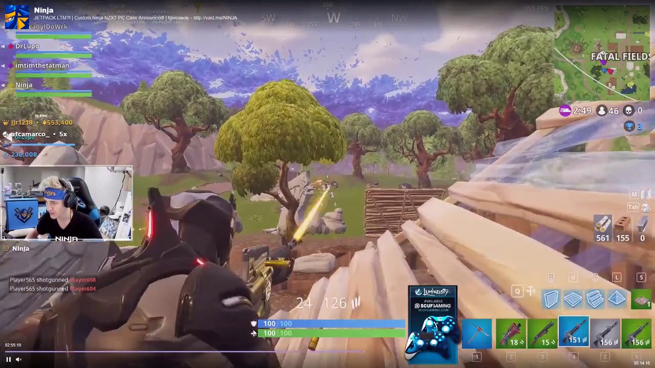 What Happens When You Meet Ninja and His Friends - YouTube