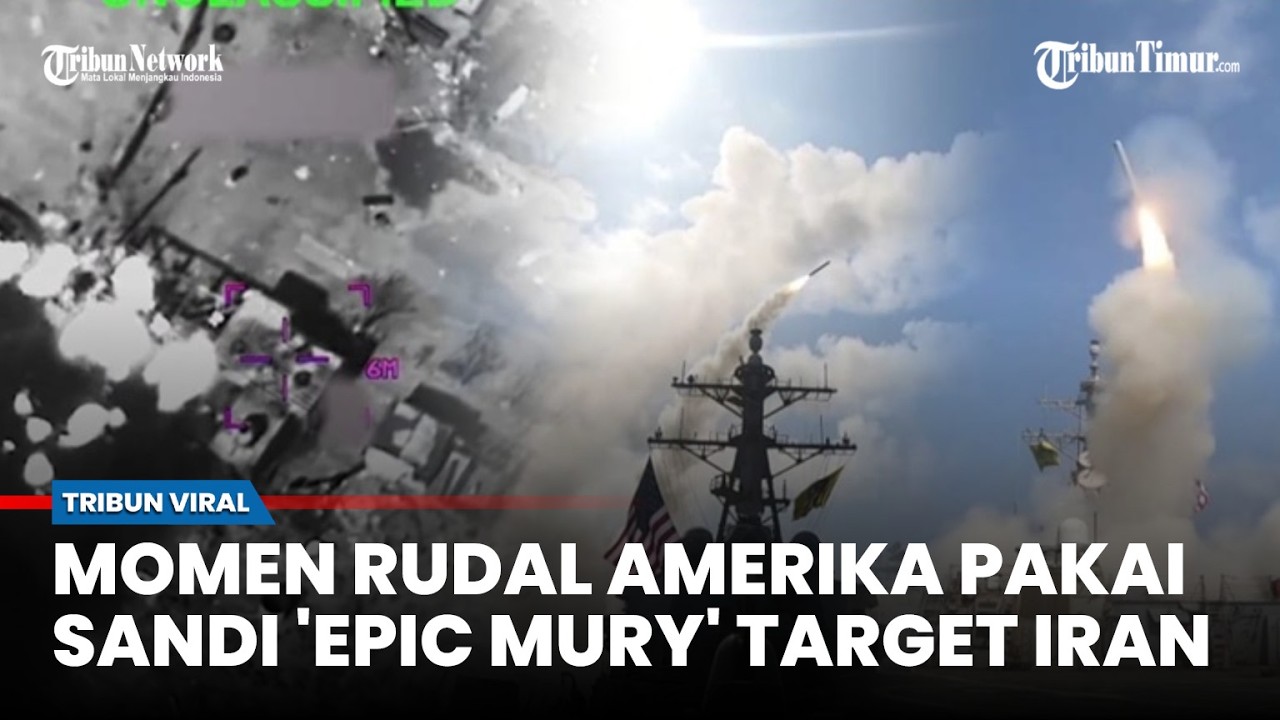 Detik-Detik Rudal AS Hantam Iran! Operasi “Epic Fury” Targetkan Basis ...
