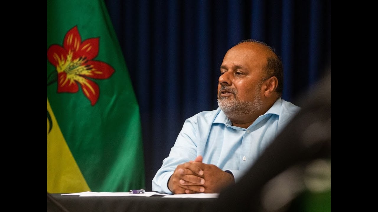 Shahab says Sask. headed for "fall and winter of misery" - YouTube