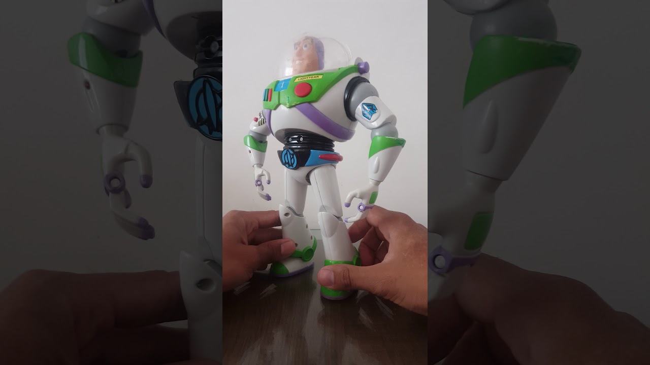 Boneco buzz lightyear - toy Story - Hasbro 2001 - YouTube