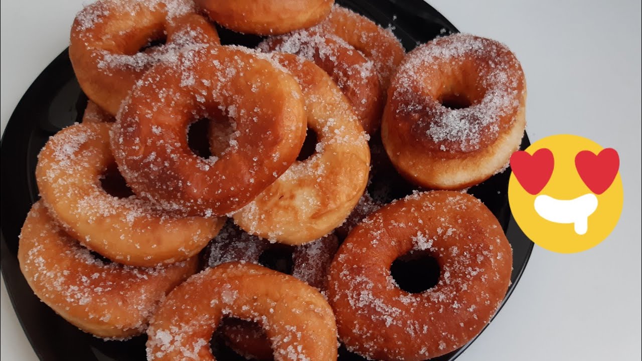 Donas azucaradas DONUTS fáciles - YouTube