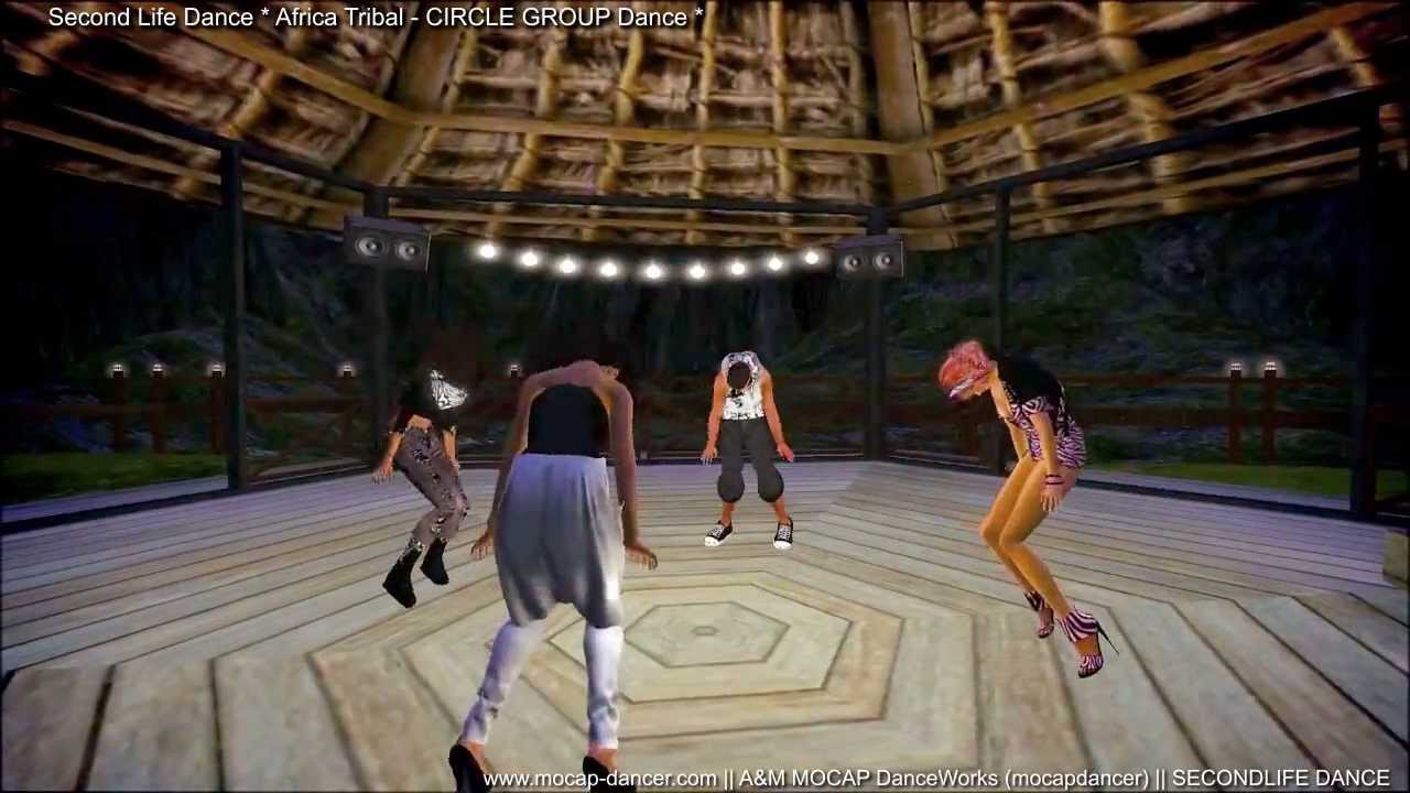 SL - Africa Tribal - CIRCLE GROUP Dance - YouTube