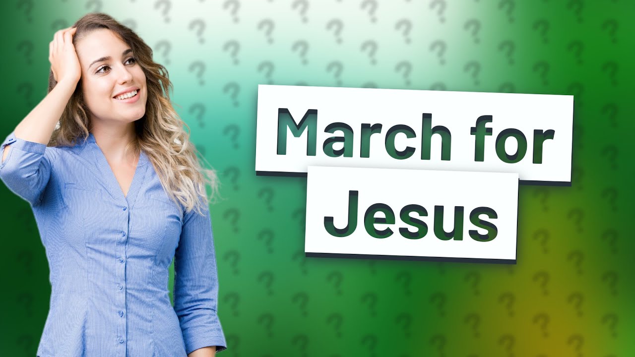 How do you start a Jesus march? - YouTube