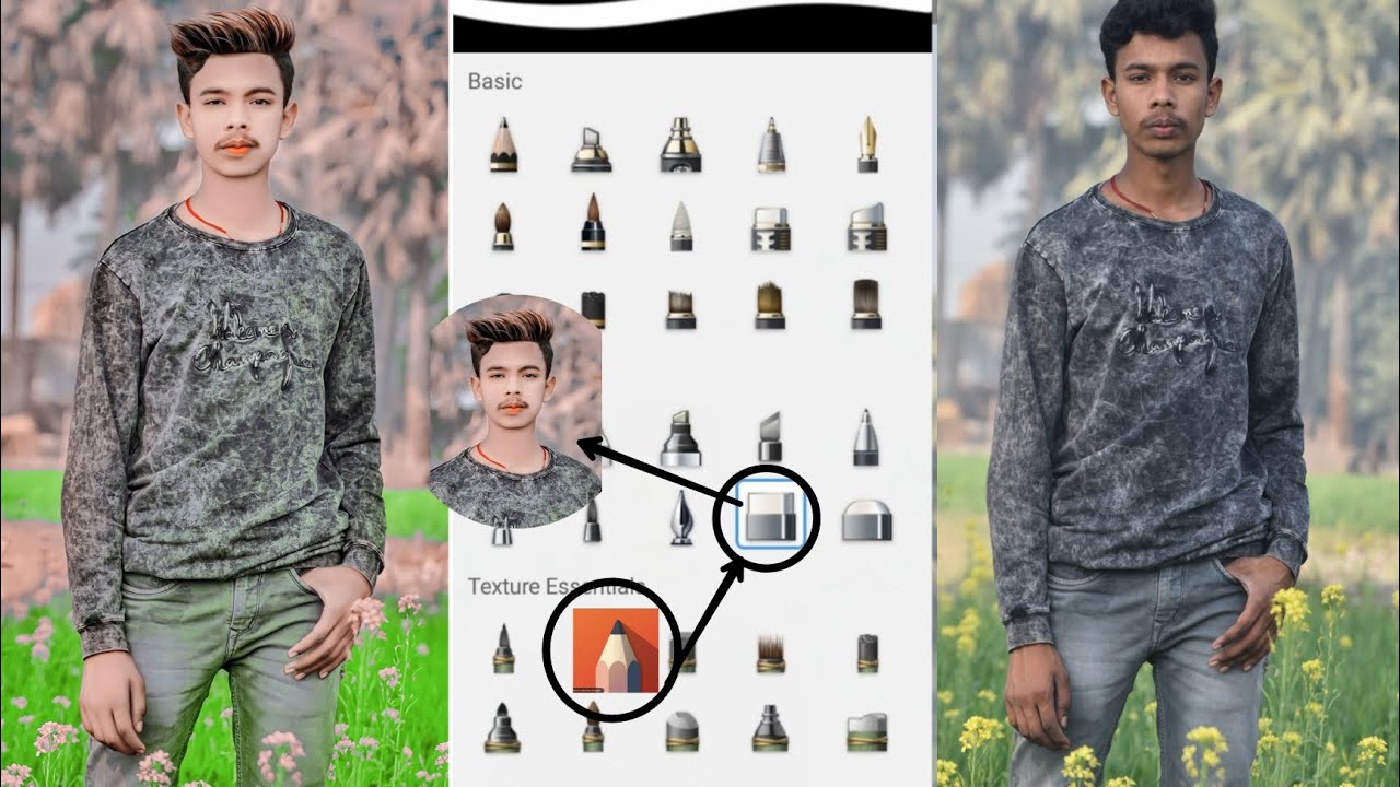 Face Par Pent chadhane ka sab se achha tarika #rdxeditor #editing #edit ...