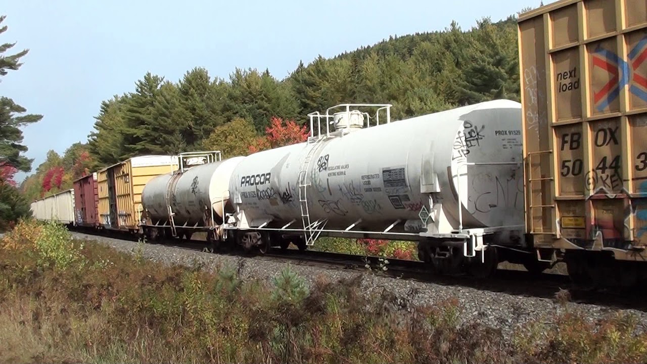 NB Southern Railway - 6340 West Oct 9, 2017 - YouTube