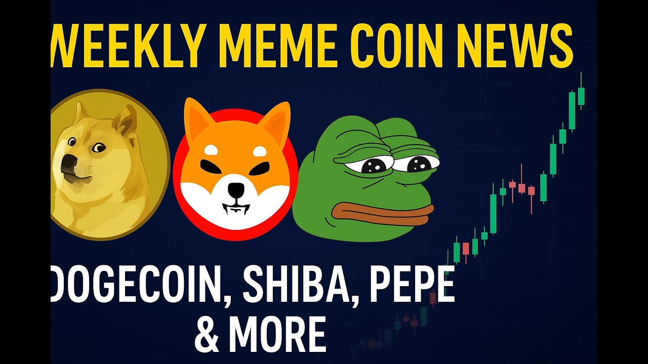 Weekly Meme Coin News Update | Dogecoin, Shiba Inu, Pepe, Floki & More ...