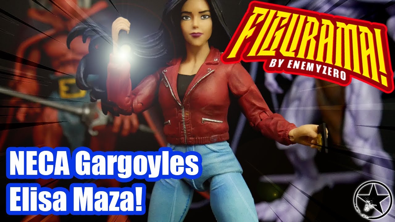 NECA Disney's Gargoyles ELISA MAZA, the feisty heroine herself ...