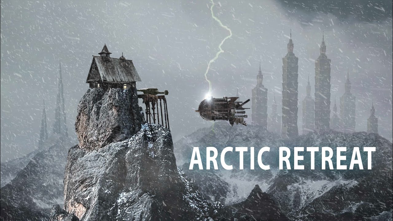 Arctic Retreat - Cozy Winter Storm Ambience Soundscape for Meditation ...