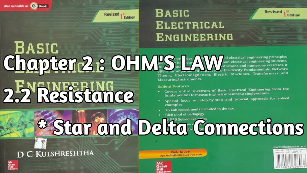 Basic Electrical Engineering | Ohm's Law | Resistance | Star And Delta ...