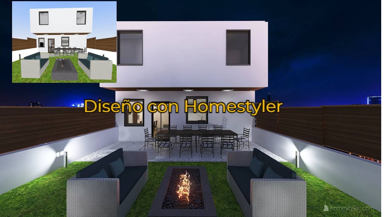 DISEÑO CASA CON HOMESTYLER - YouTube
