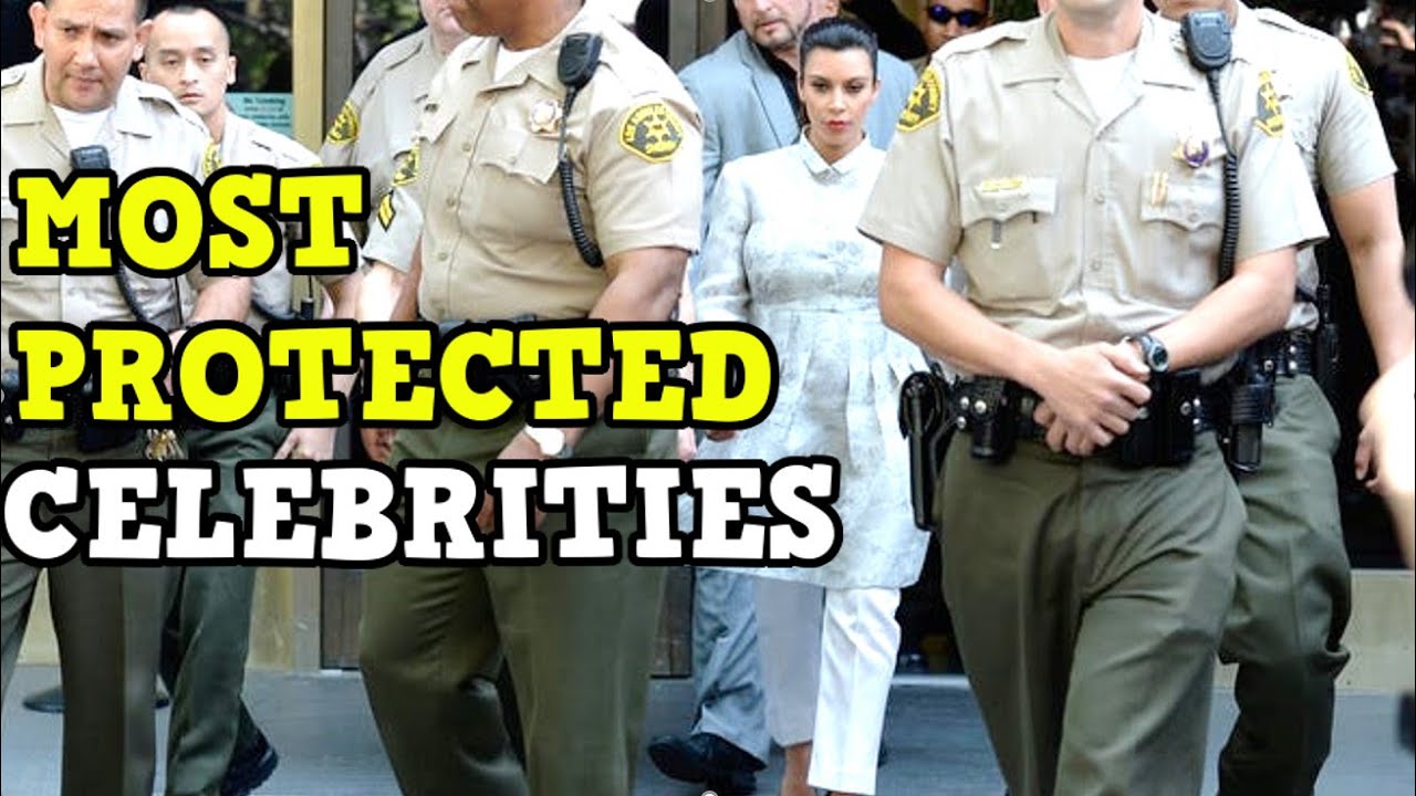 The most Protected Celebrities | 10 Heavily protected CELEBRITIES in ...