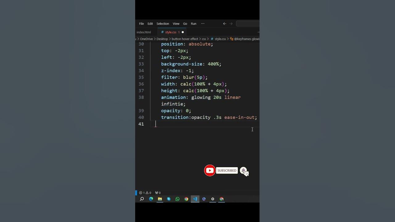 Button Hover Effect Coding Css Cssbangla Javascript Externalcss Htmlform Youtube 