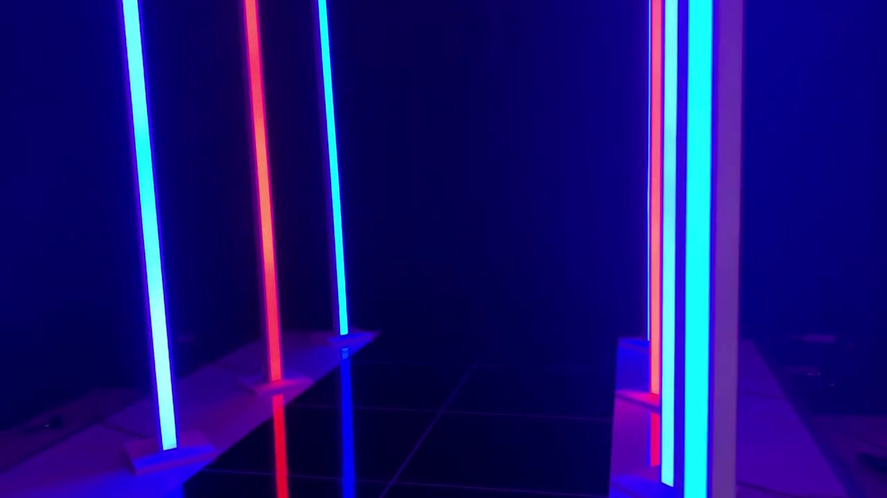 Columnas de LED para eventos - YouTube
