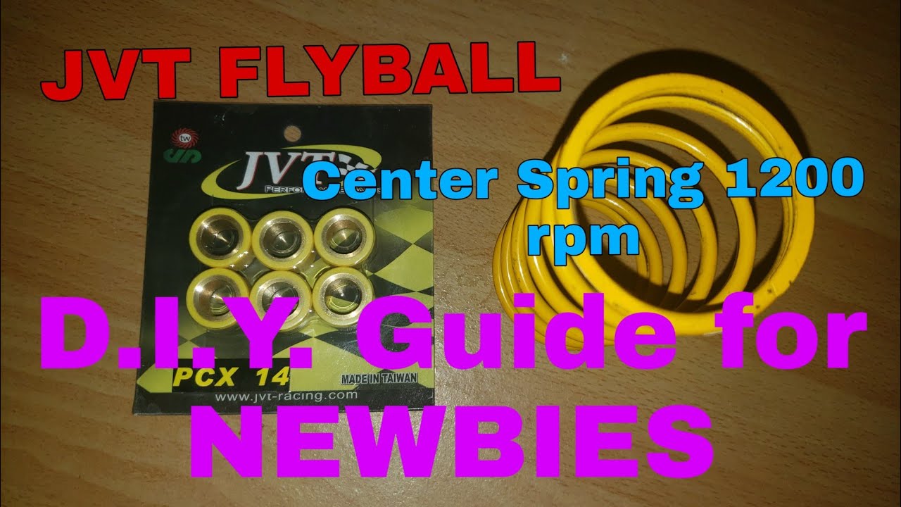 JVT FLYBALL & CENTER SPRING 1200 RPM INSTALLATION GUIDE FOR NEWBIES ...