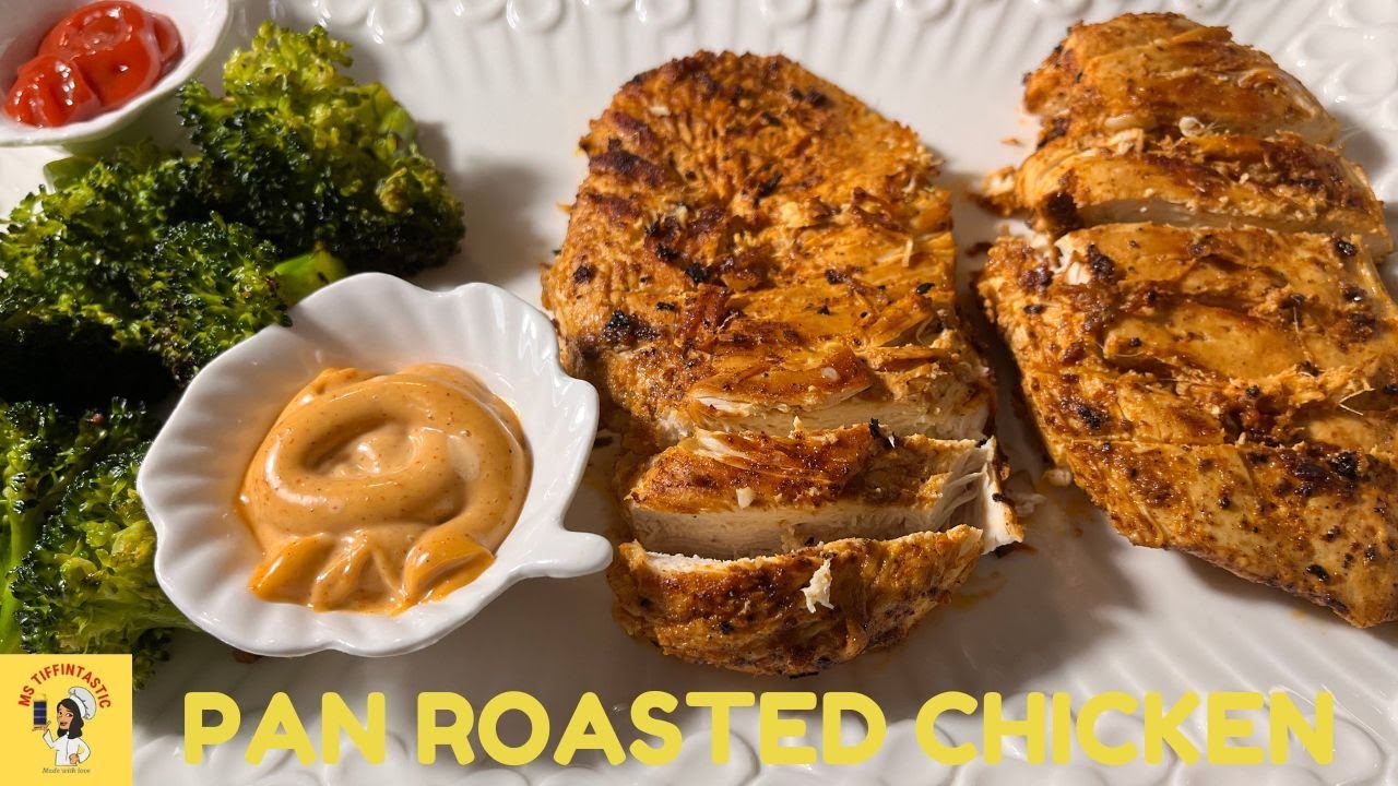 Easy Pan Roasted Chicken Recipe | No oven Chicken roast | How to pan ...