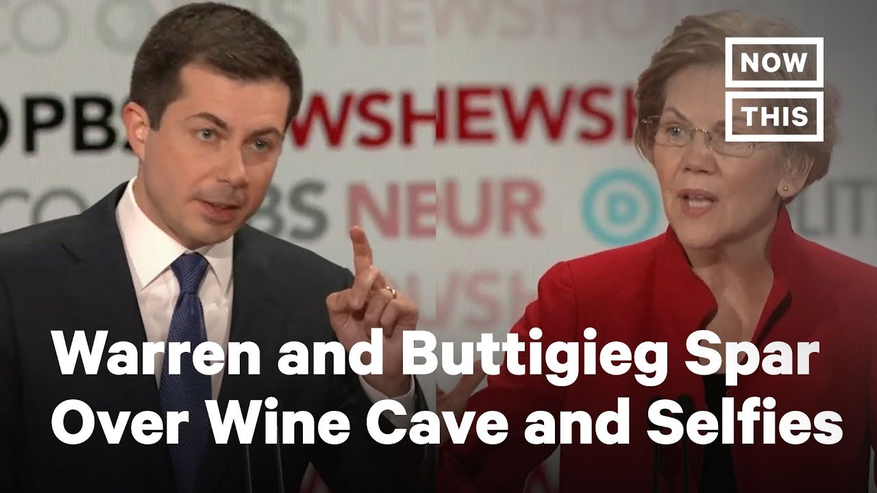 Buttigieg and Warren Battle Over Wealthy Donors at Dem Debate | NowThis ...