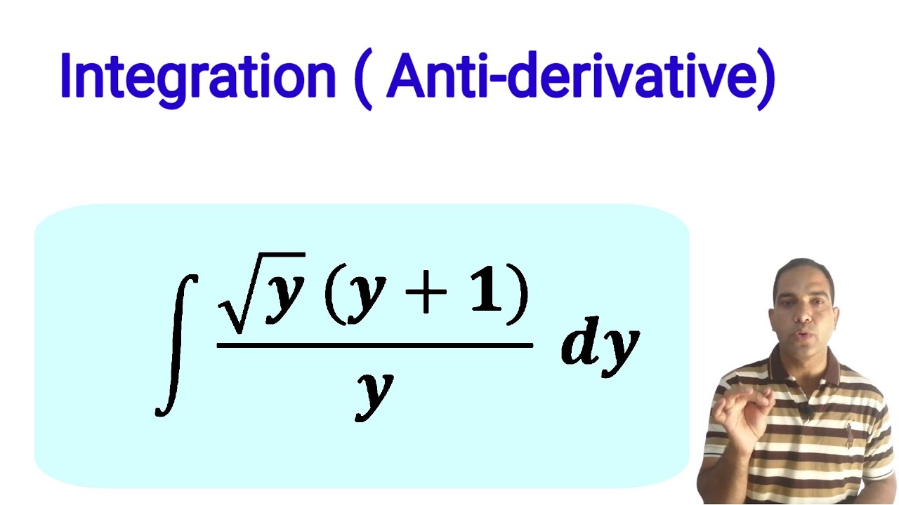 😊 Understanding about Integration ( Anti-derivative ) 😘 || #mathematics ...