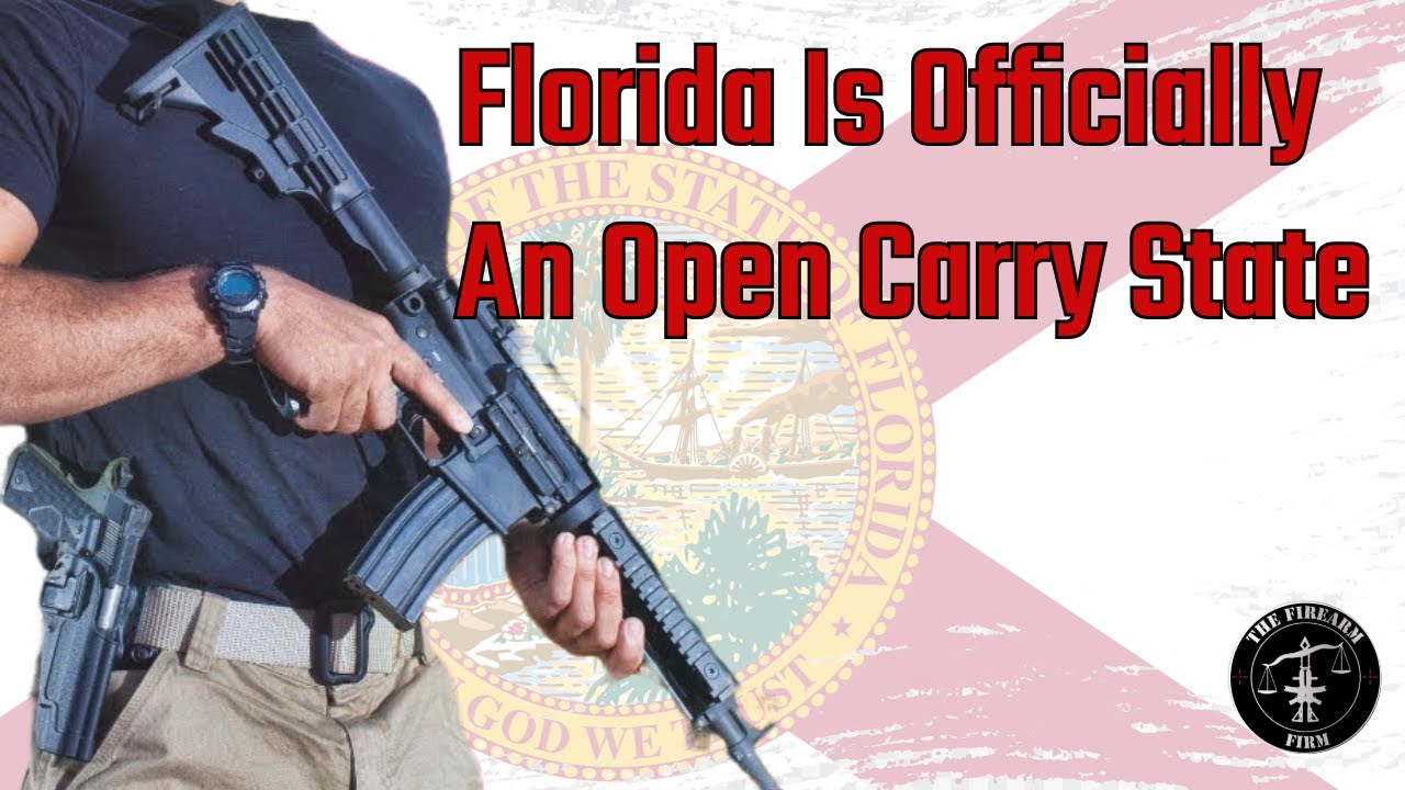 Breaking News: Florida's AG Announces Florida Is An Open Carry State ...